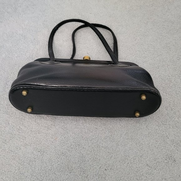 Accessories | Black Leather Pocketbook | Poshmark